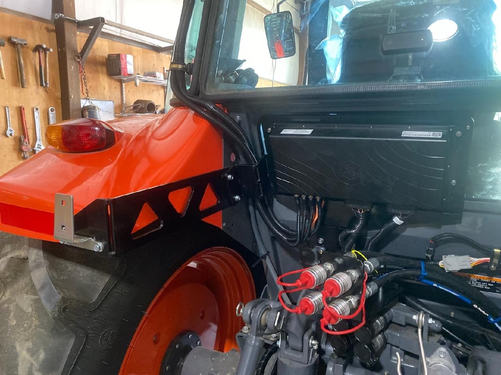 Kubota M5 - Rear Remote Valve Installation