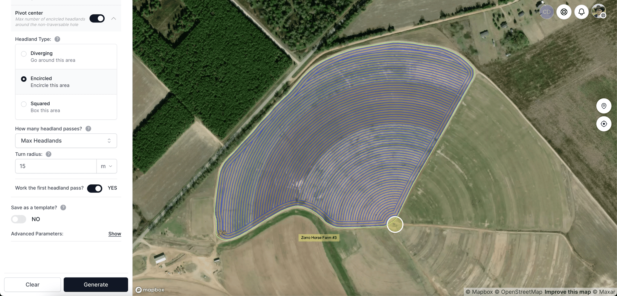 How to create circular passes